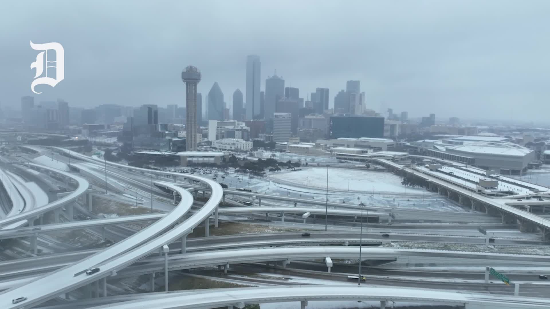 Dallas city facilities to remain closed Thursday as icy weather continues